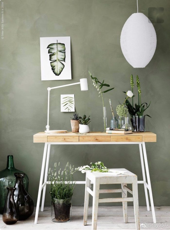 Interior Color Trends -Best Shades of Green Wall Paint