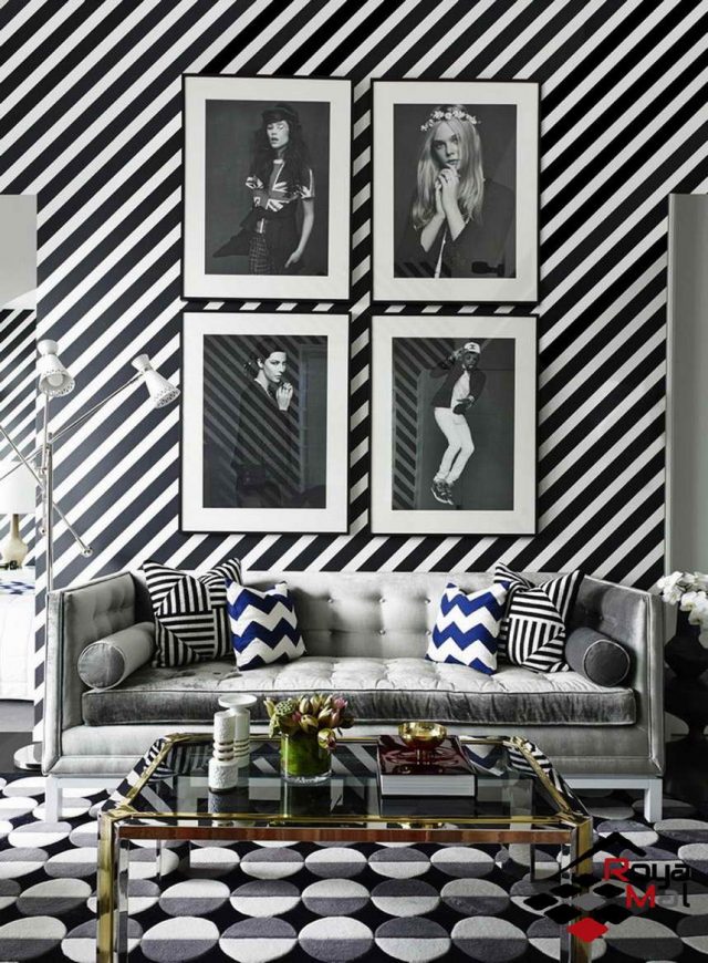 How can prints could inspired your Living Room decor | TrendBook Trend ...