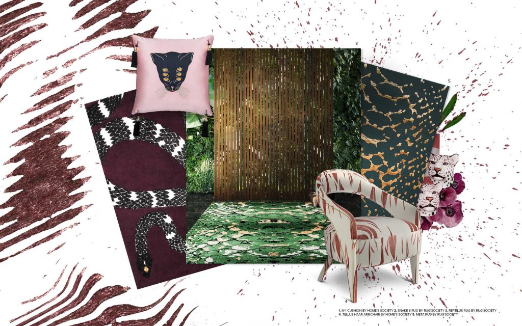 Moodboard Collection | Animal Print Interior Decor Trend for 2019 ...