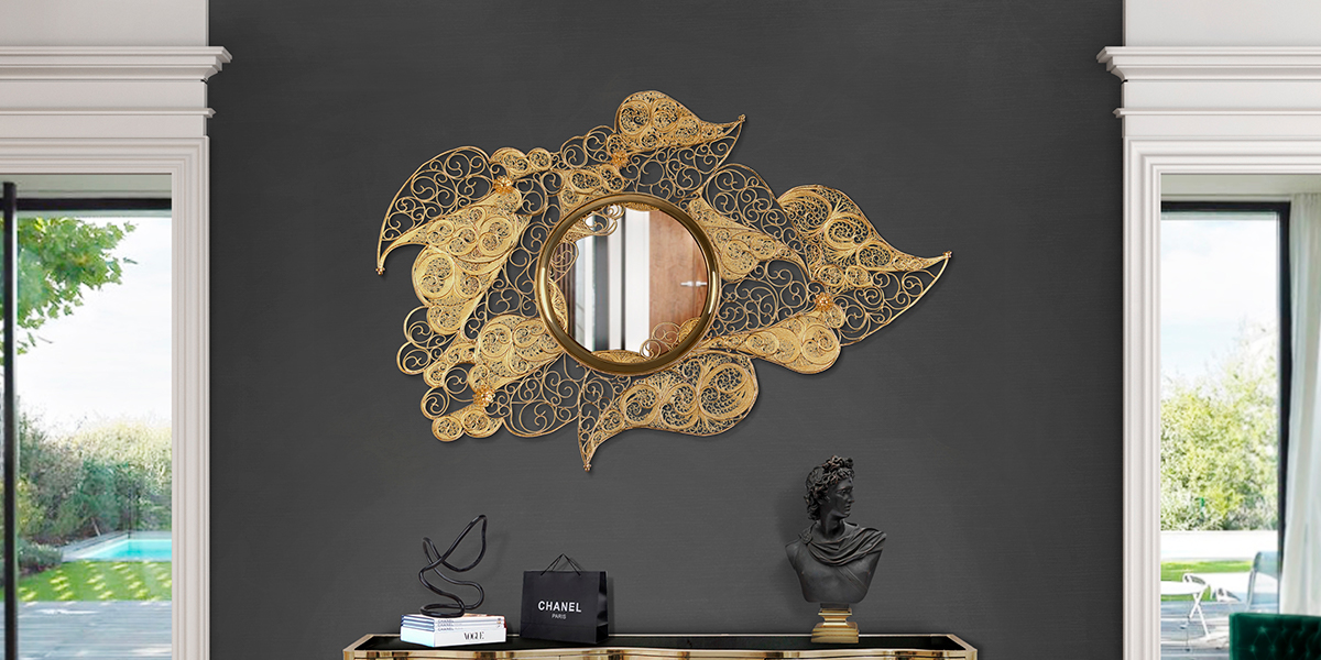 Moodbard Collection | Striking Mirrors one of top design trends 2019/ ...