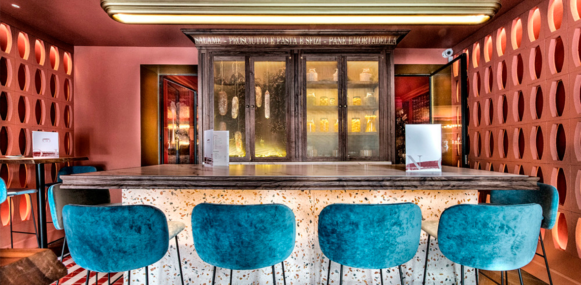 Discover ’Noi Italian’, A Restaurant Made of Terracotta & Terrazzo ...
